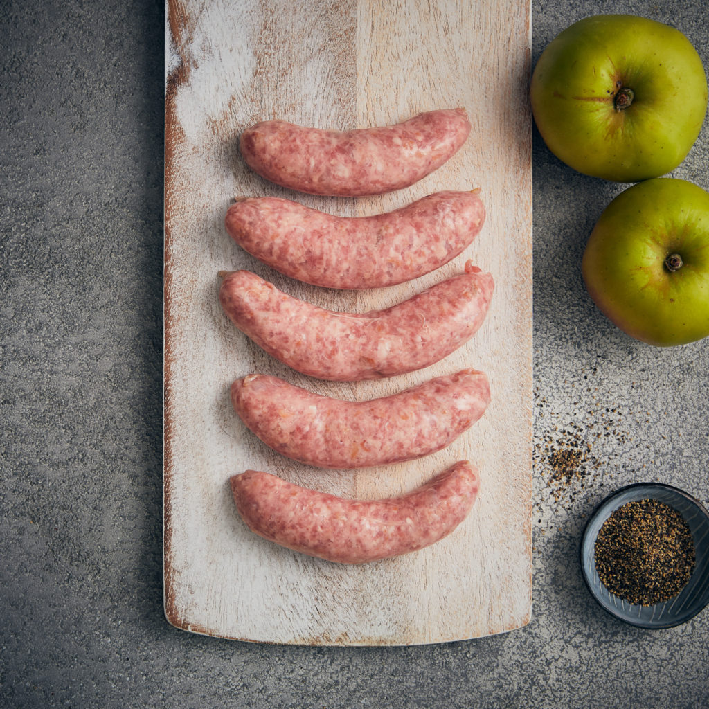 Pork & Apple Sausages - Legges